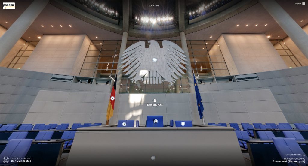 Panoramafotos vom Deutschen Bundestag | 360.schnurstracks.de